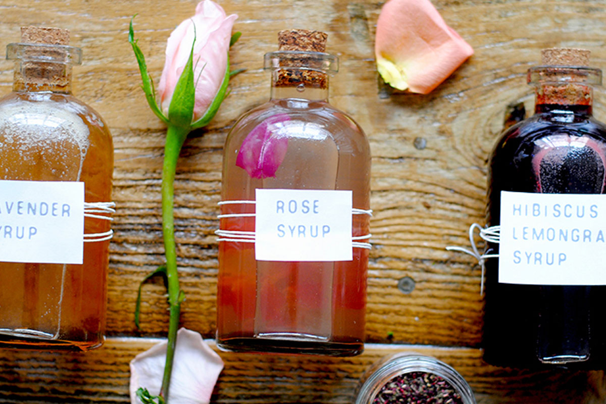 Floral Syrups: Simple Recipes for Drinks & Desserts – Jenni Kayne