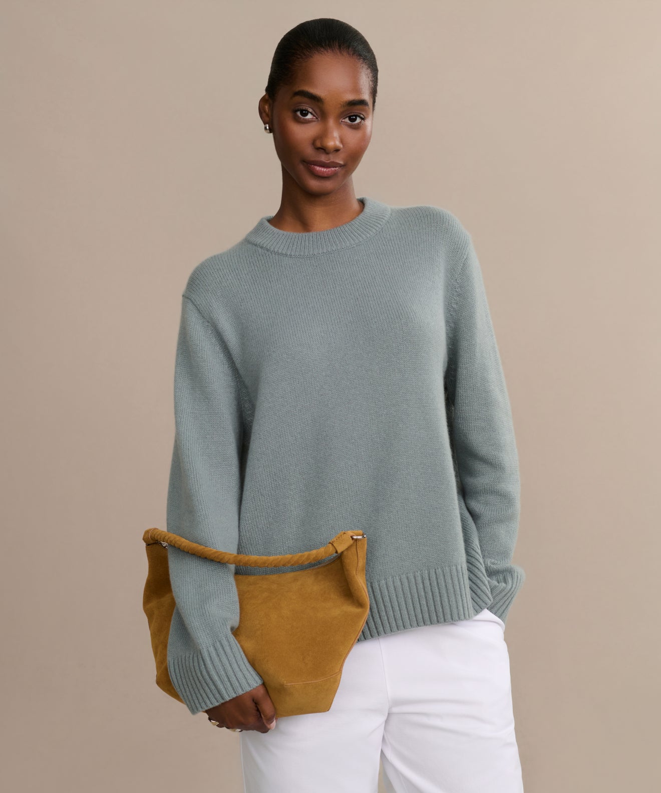 Cashmere Oversized Crewneck – Jenni Kayne