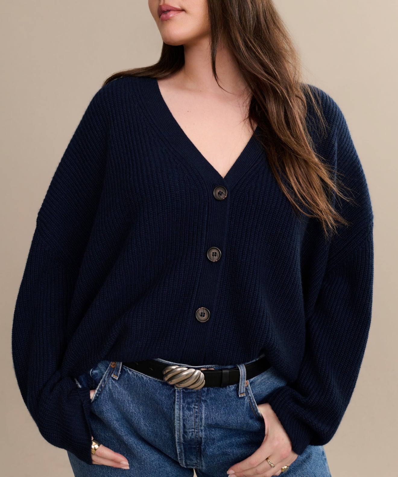 Cropped Cashmere Cocoon Cardigan | Jenni Kayne