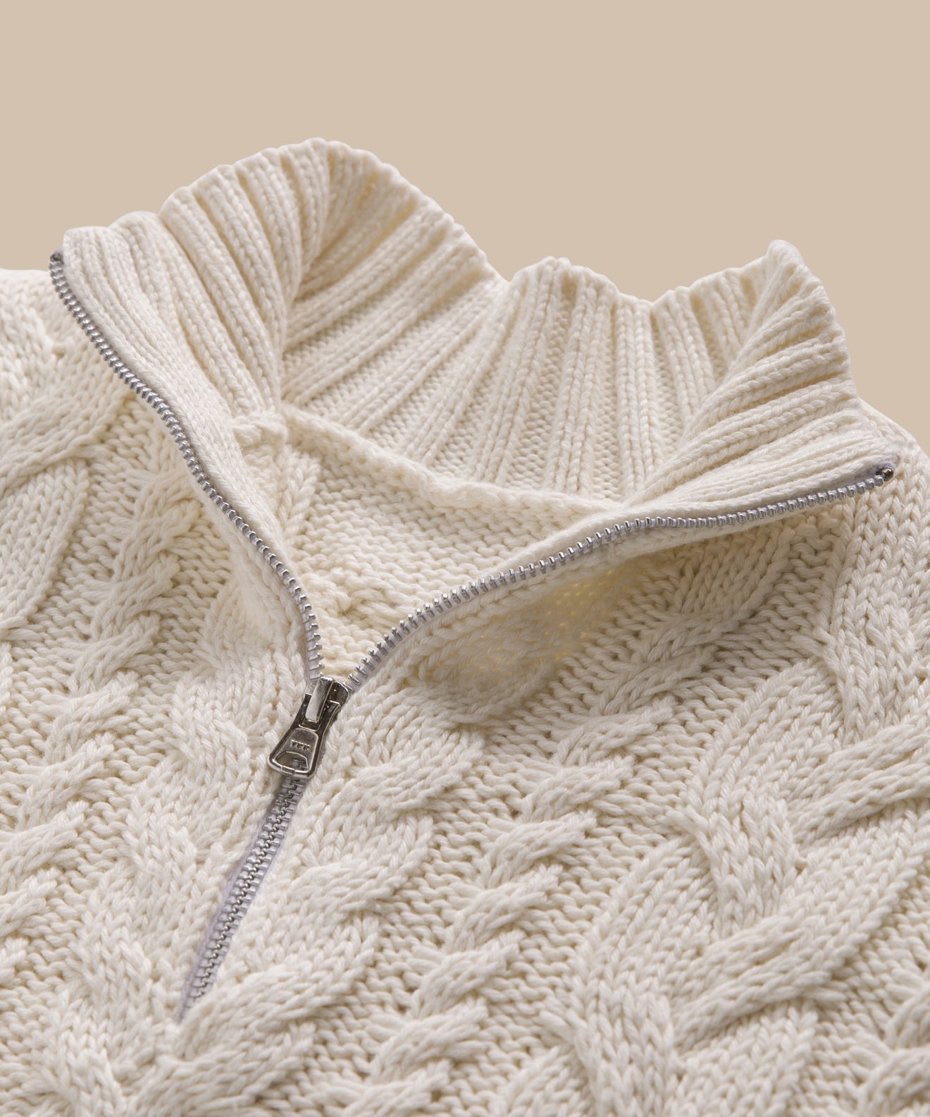 Cotton Cable Half Zip – Jenni Kayne