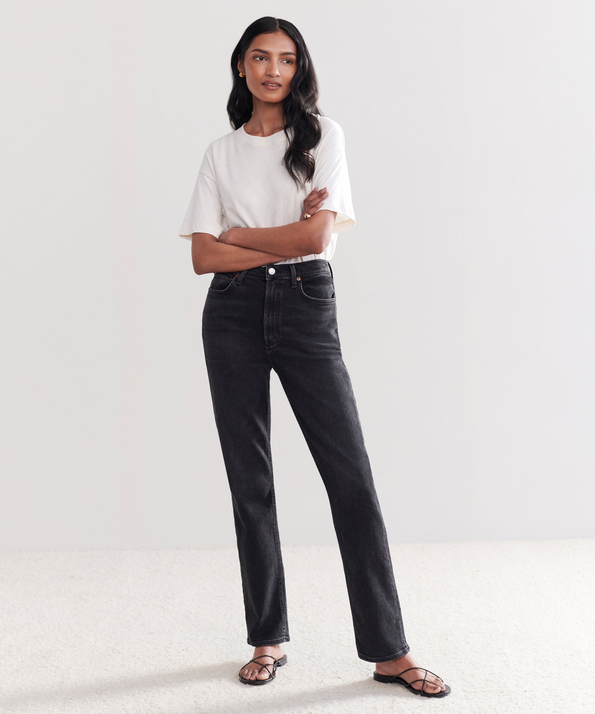 High Rise Stovepipe Jean – Jenni Kayne