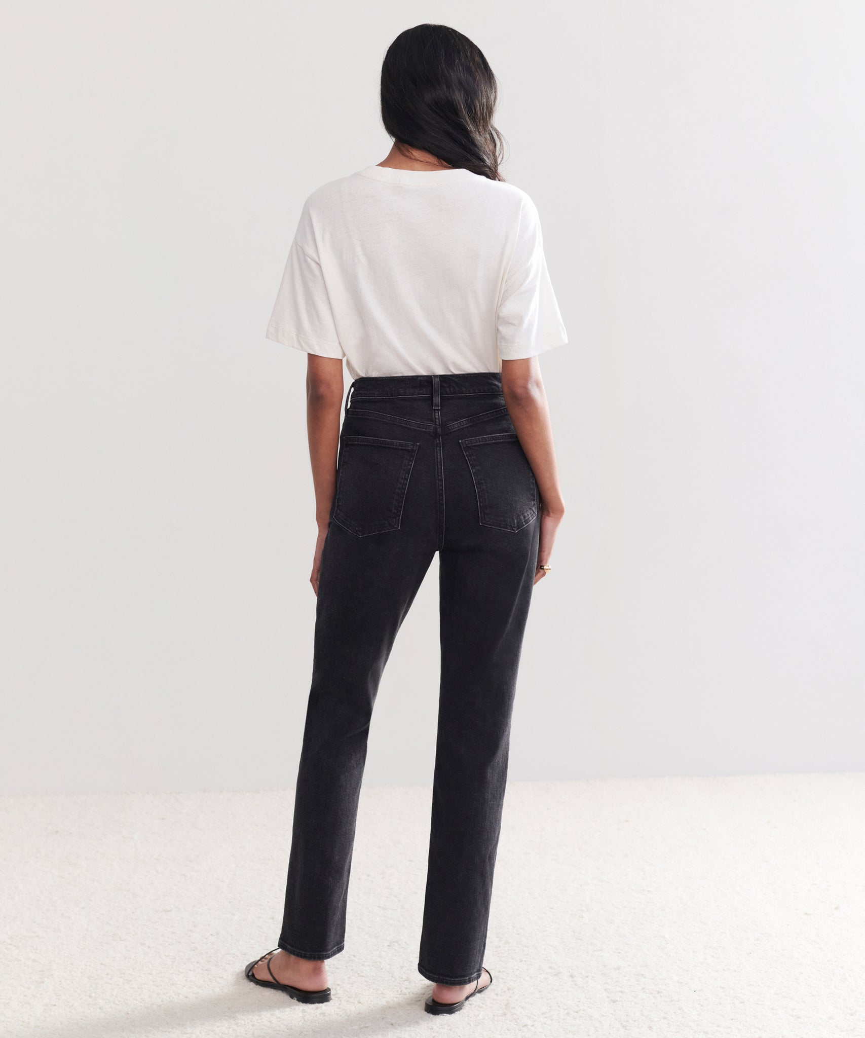 High Rise Stovepipe Jean – Jenni Kayne