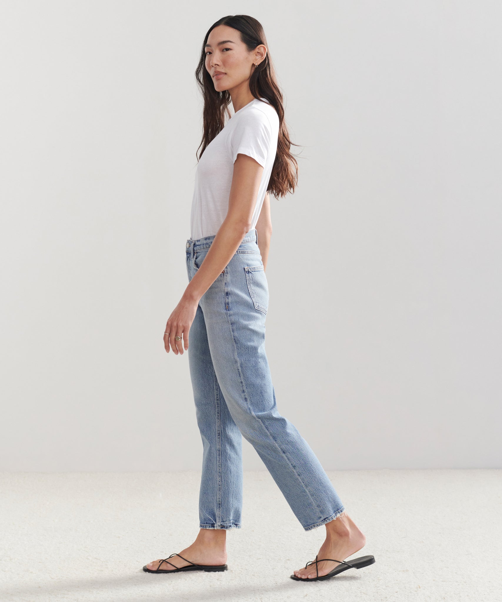 High Rise Stovepipe Jean – Jenni Kayne