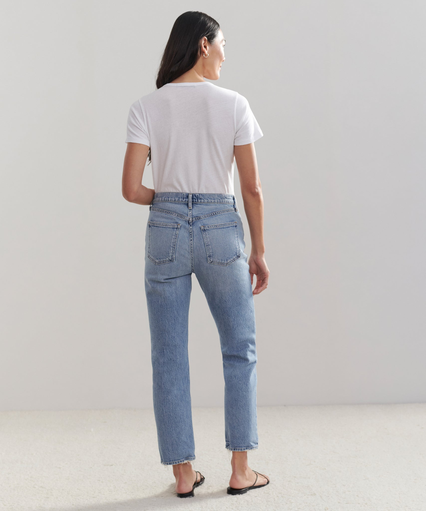 High Rise Stovepipe Jean – Jenni Kayne