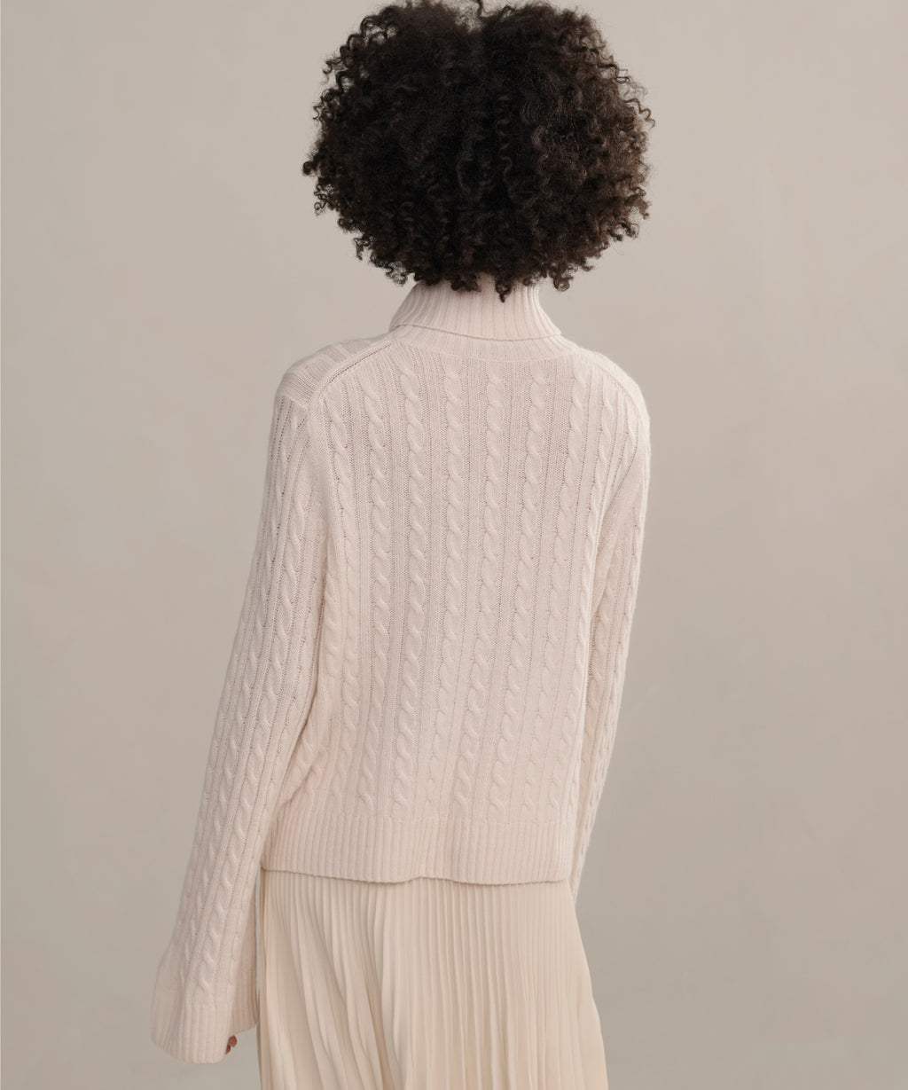 Cable Nell Turtleneck – Jenni Kayne
