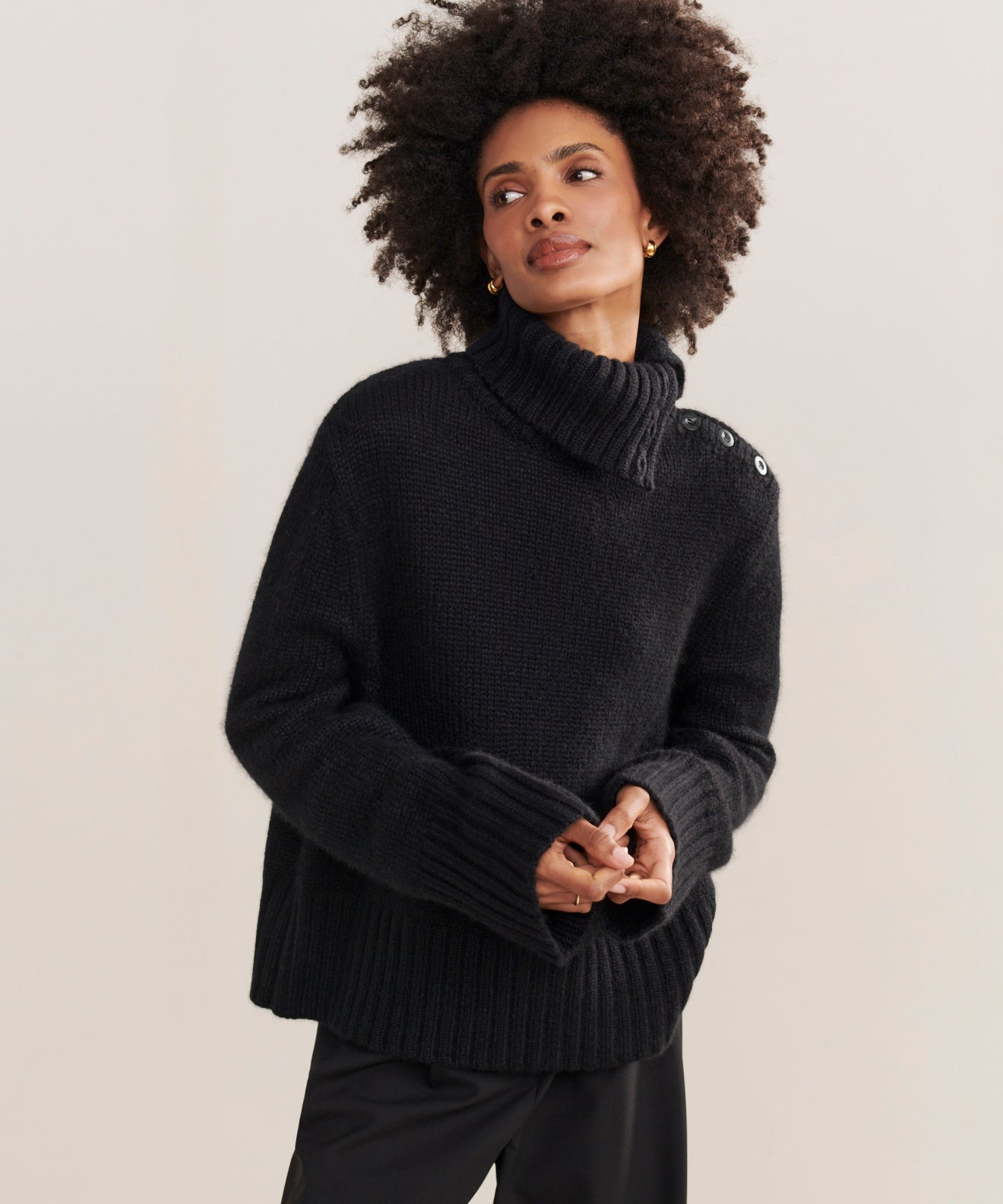 Cashmere Jackie Sweater – Jenni Kayne