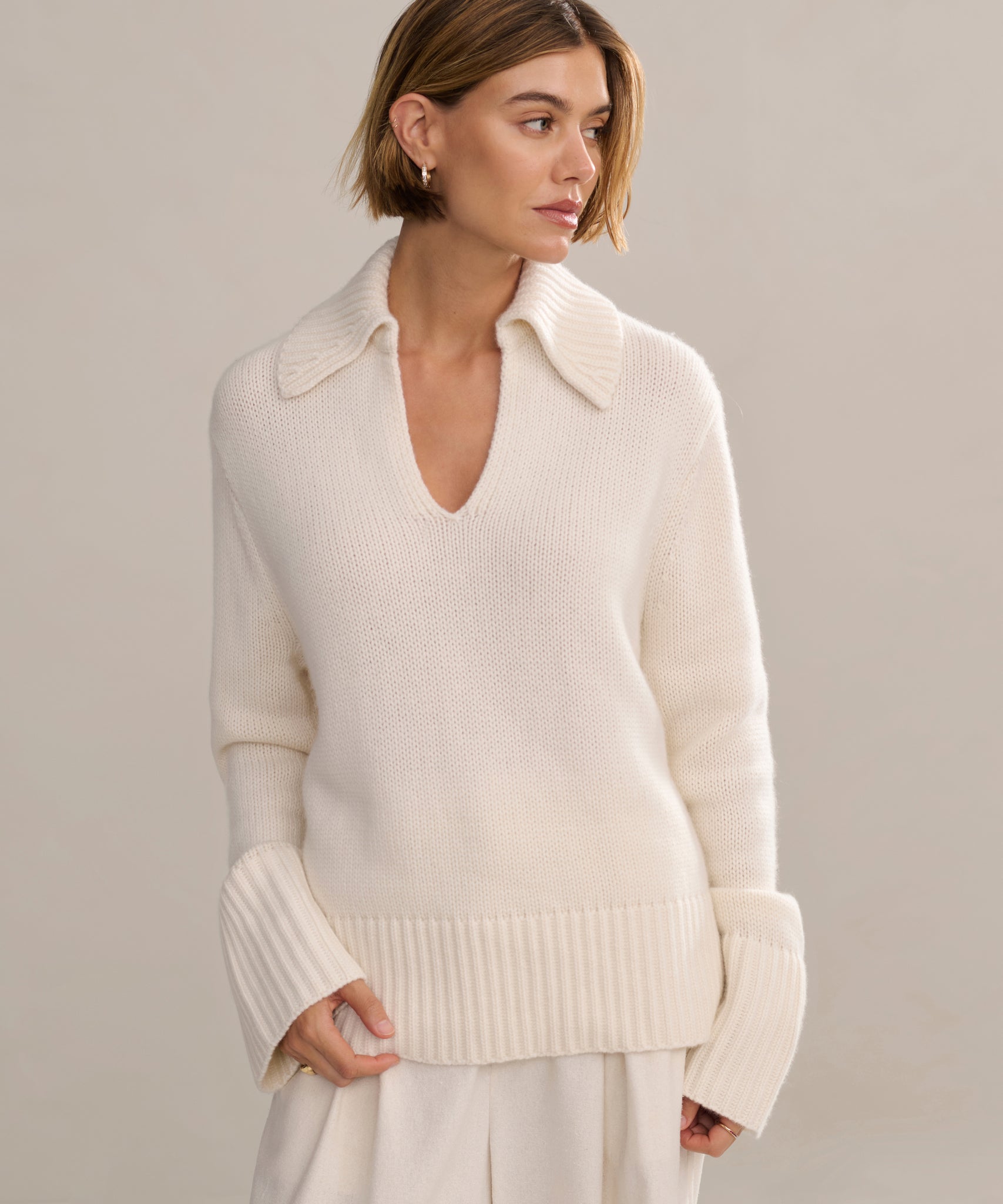 Cashmere Phoebe Polo – Jenni Kayne