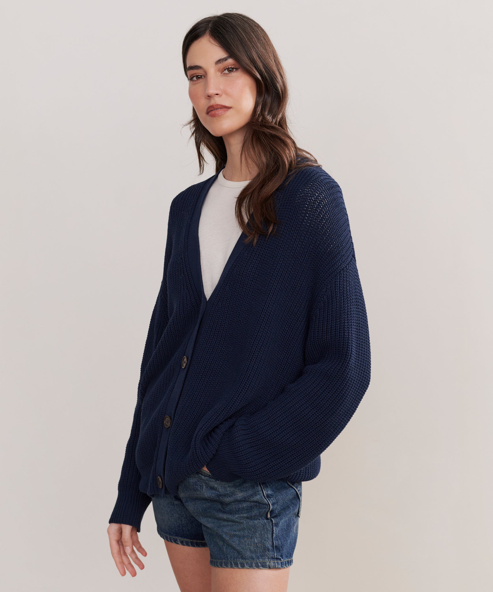 Cotton Cocoon Cardigan – Jenni Kayne