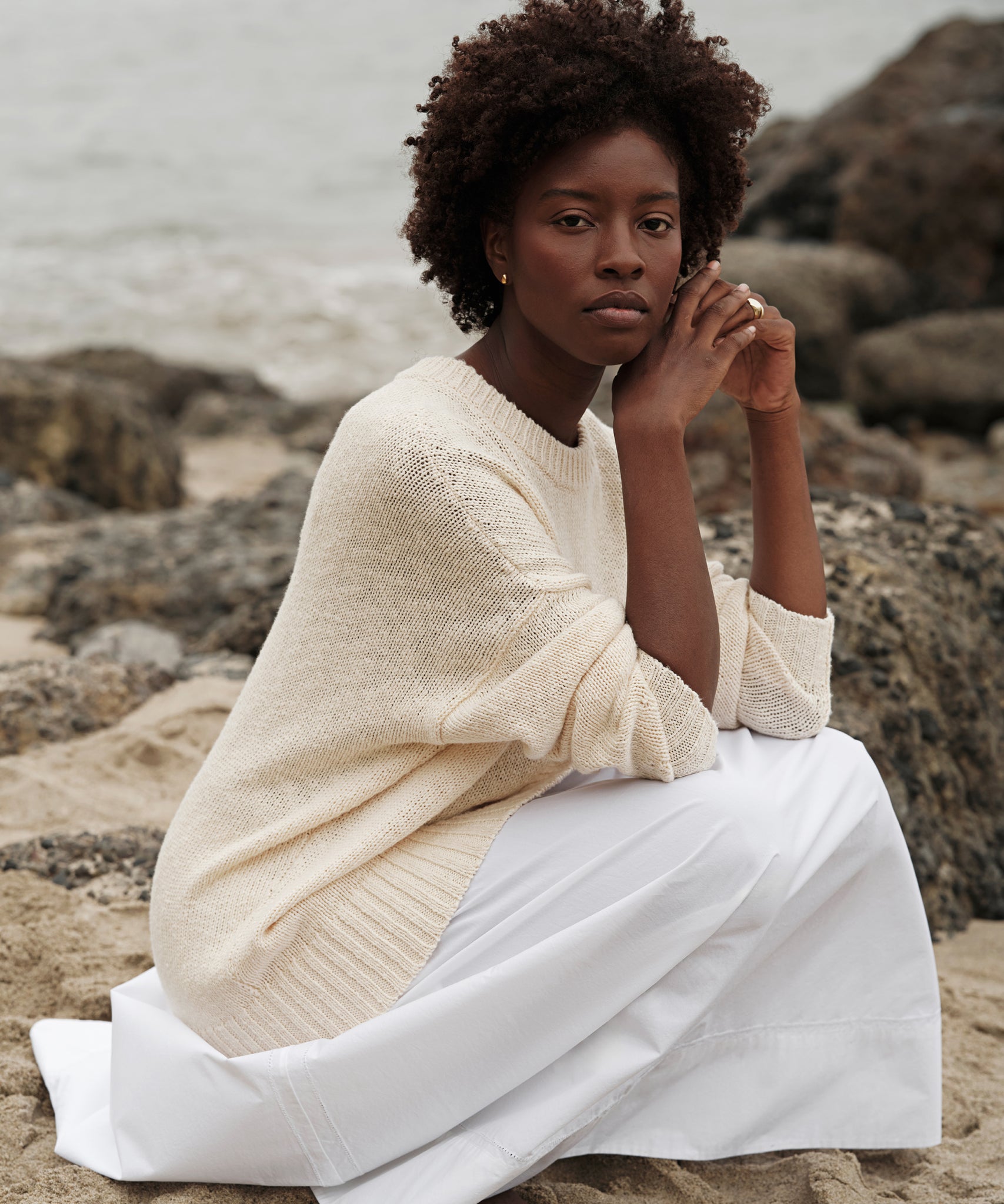 Cruise Cocoon Crewneck – Jenni Kayne