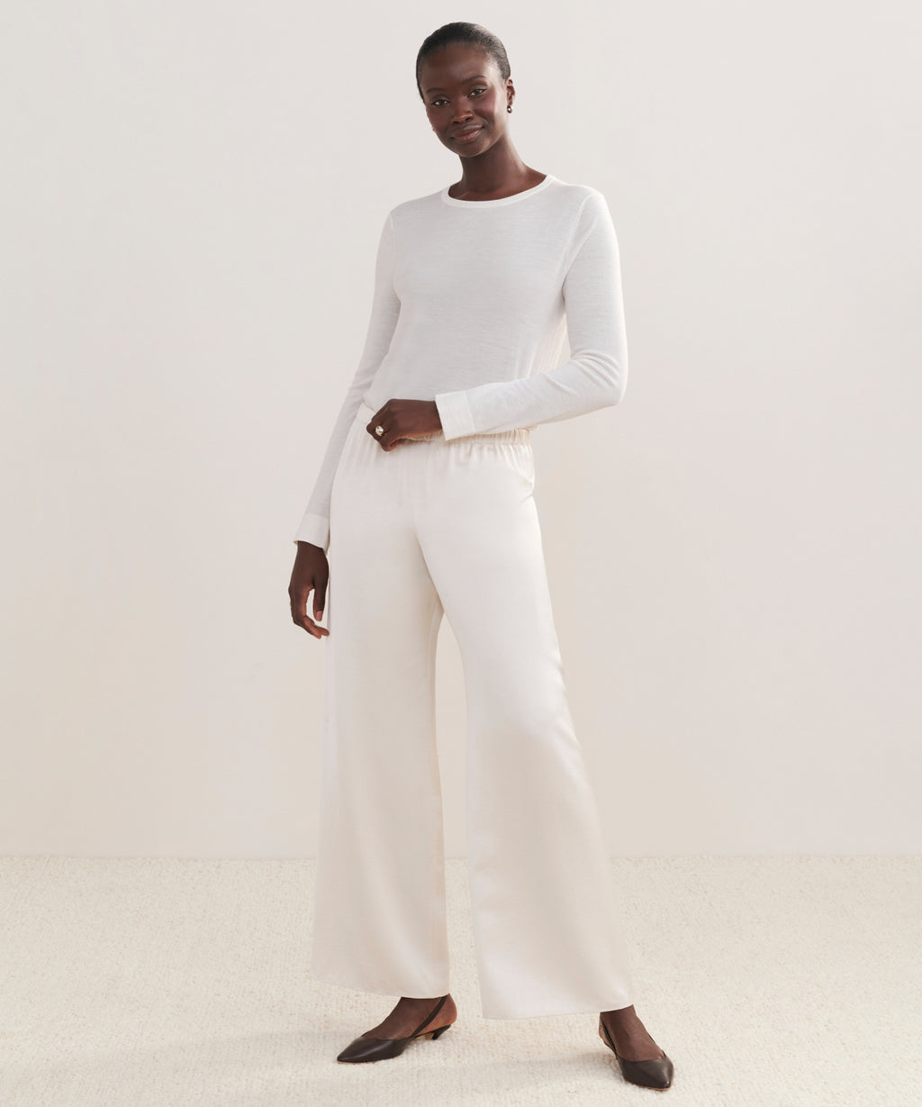 Women's Demi Pant Ivory | Jenni Kayne