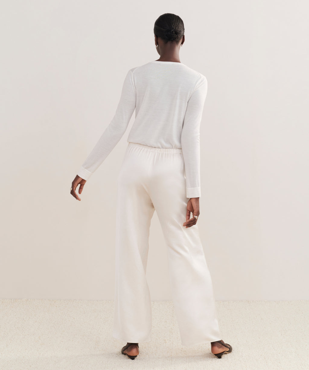 Women's Demi Pant Ivory | Jenni Kayne