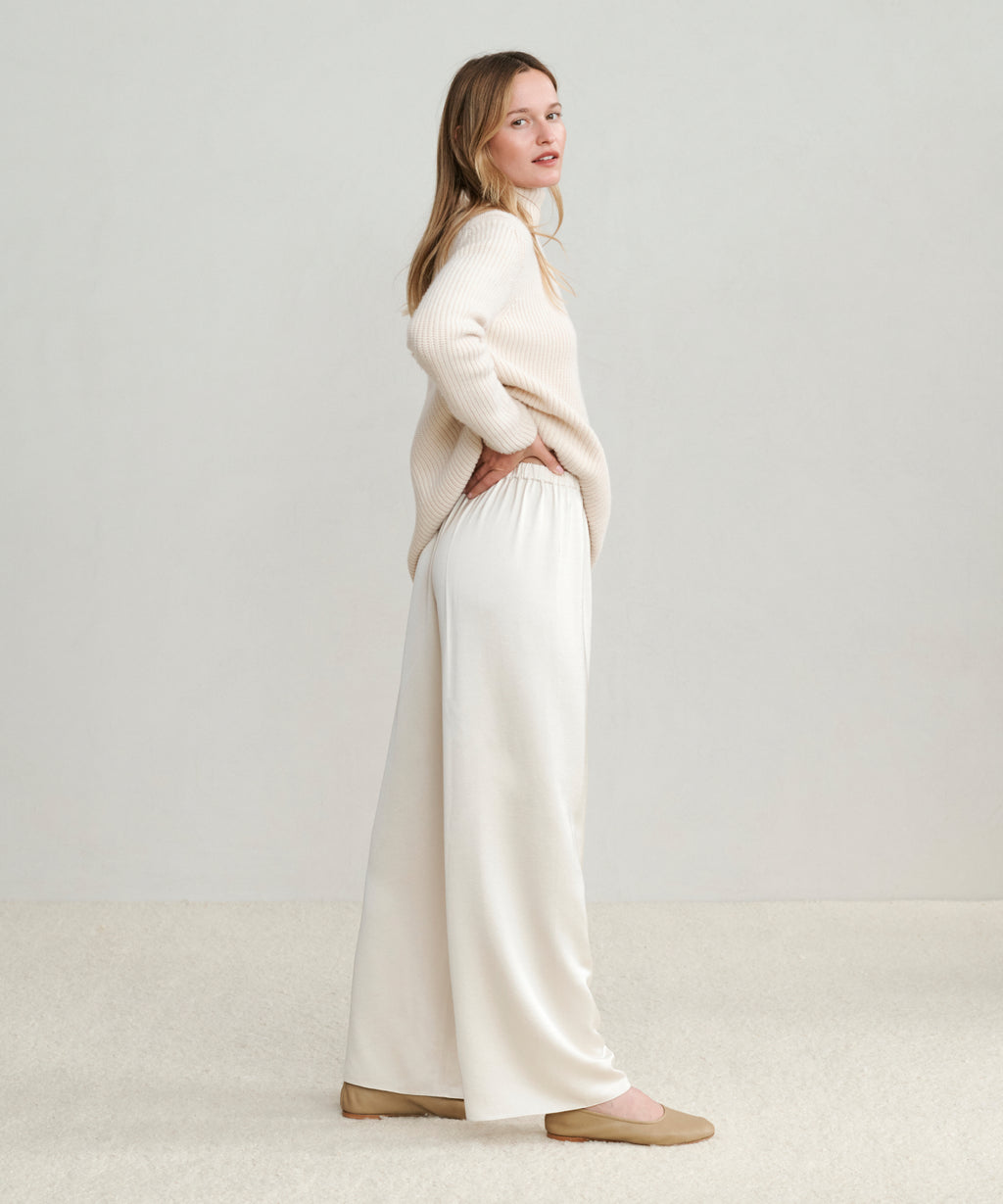 Women's Demi Pant Ivory | Jenni Kayne