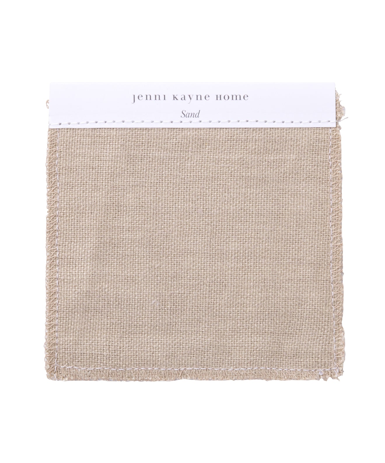 Fabric Swatch Sand Hemp – Jenni Kayne