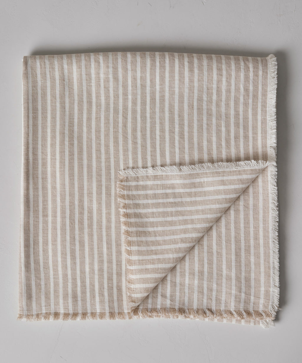 Frayed Linen Tablecloth – Jenni Kayne