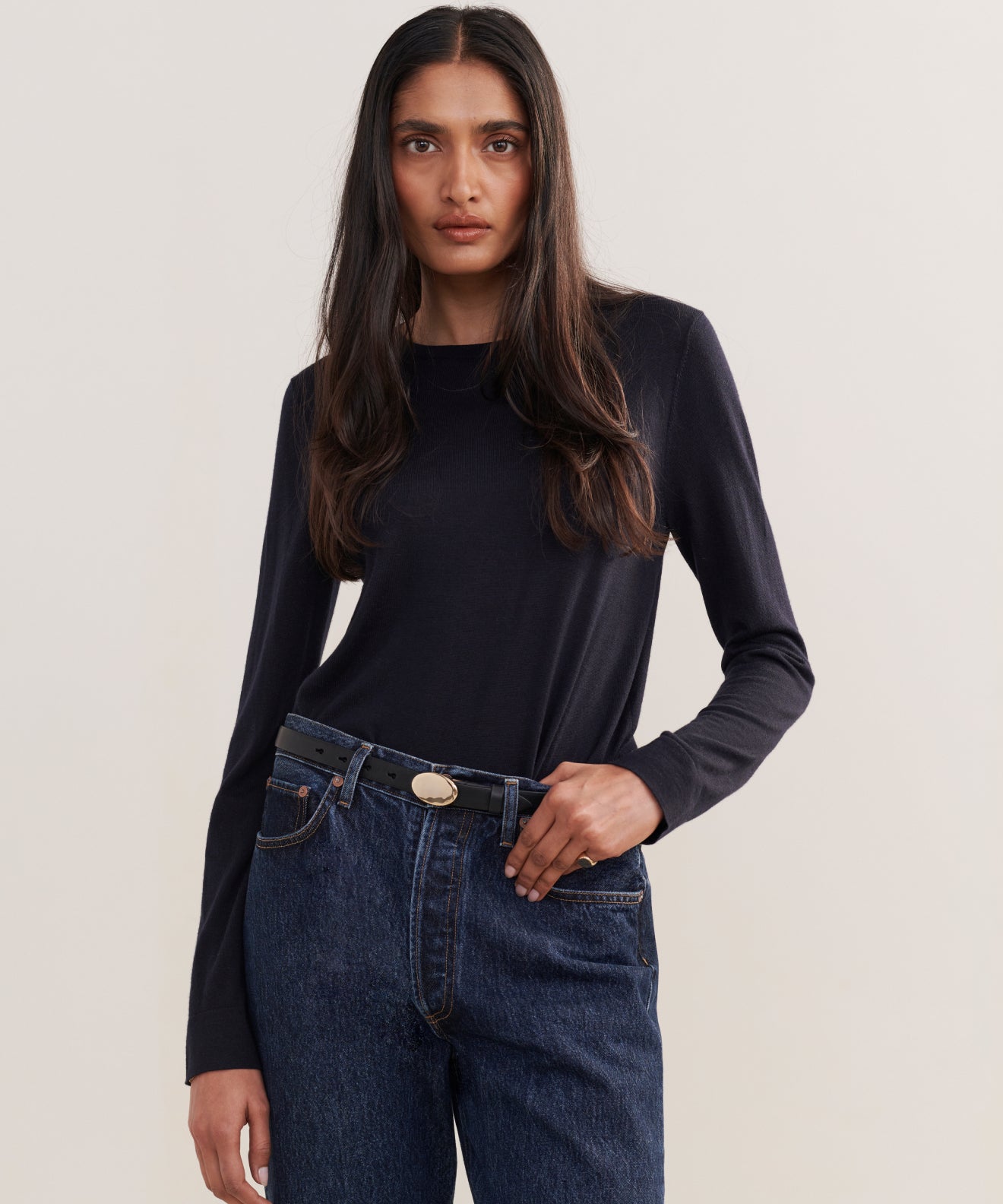 Leather Audrey Belt – Jenni Kayne