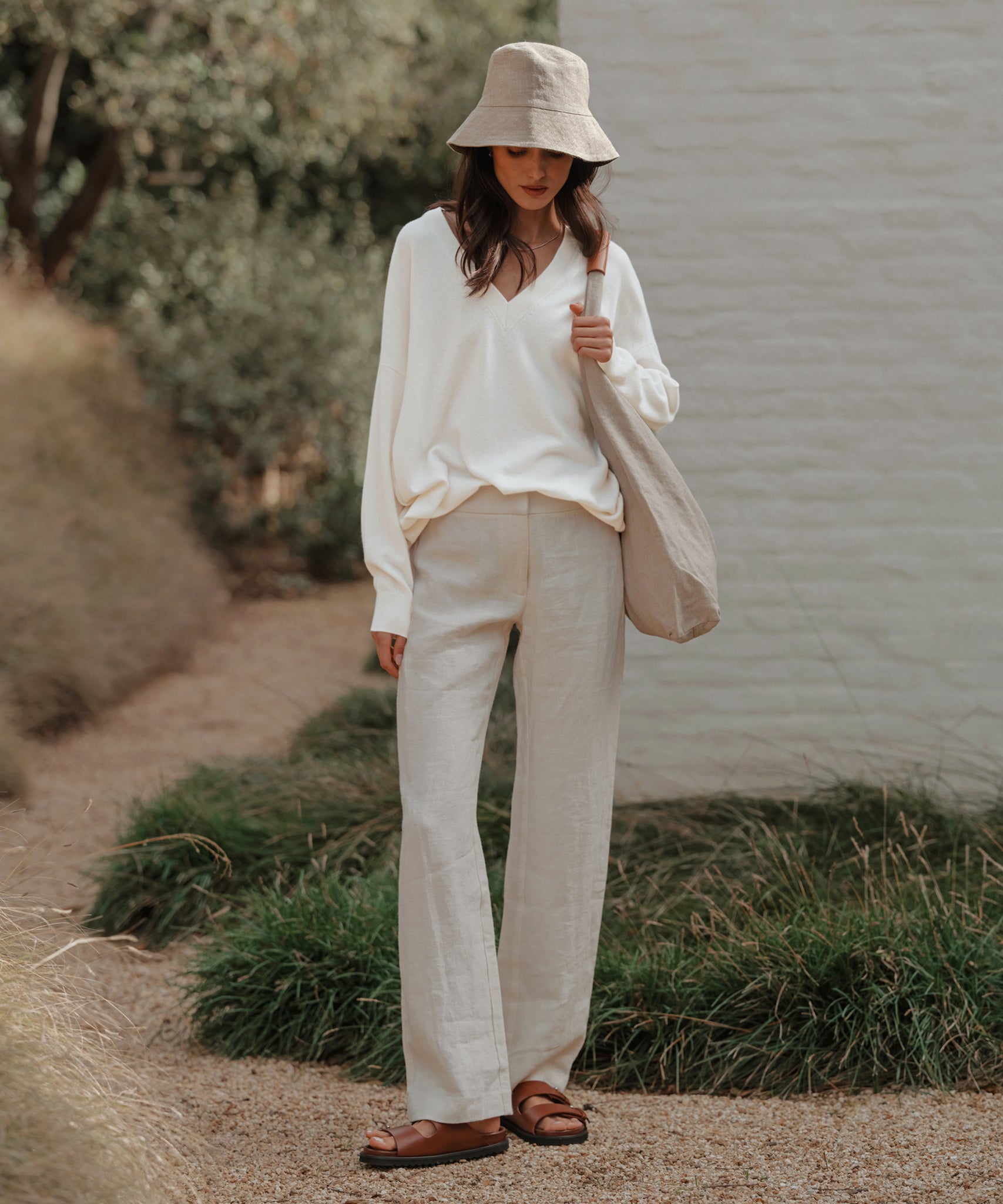 Linen Bucket Hat – Jenni Kayne