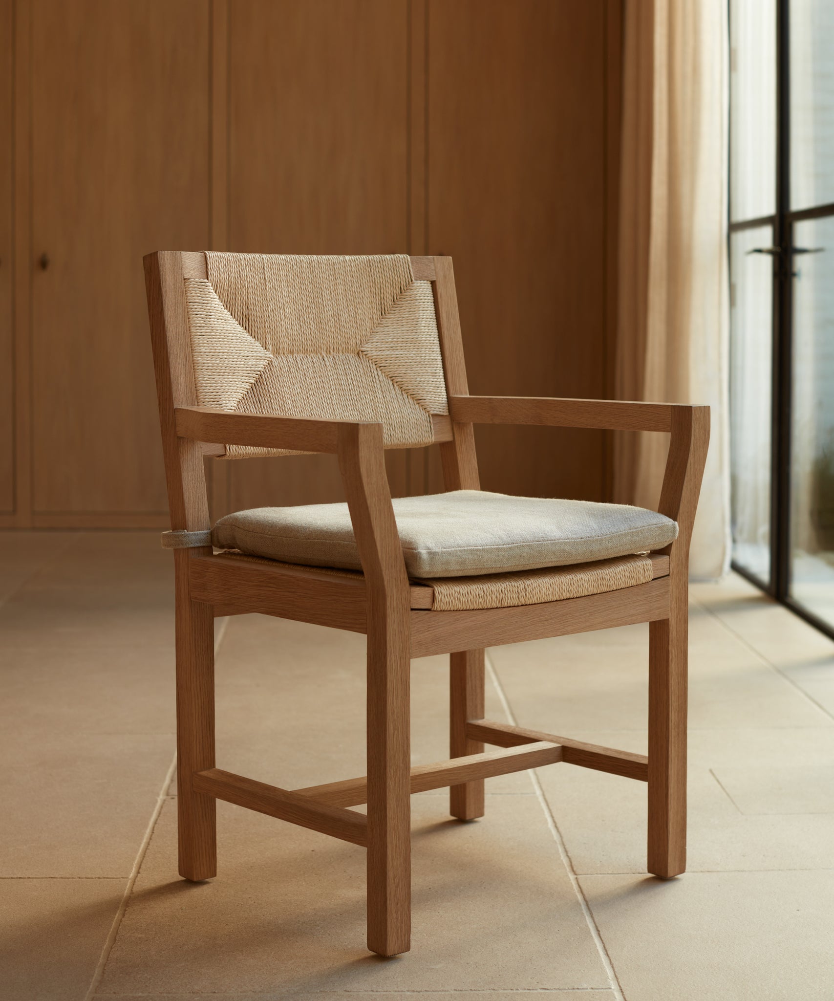 Montecito Dining Arm Chair – Jenni Kayne