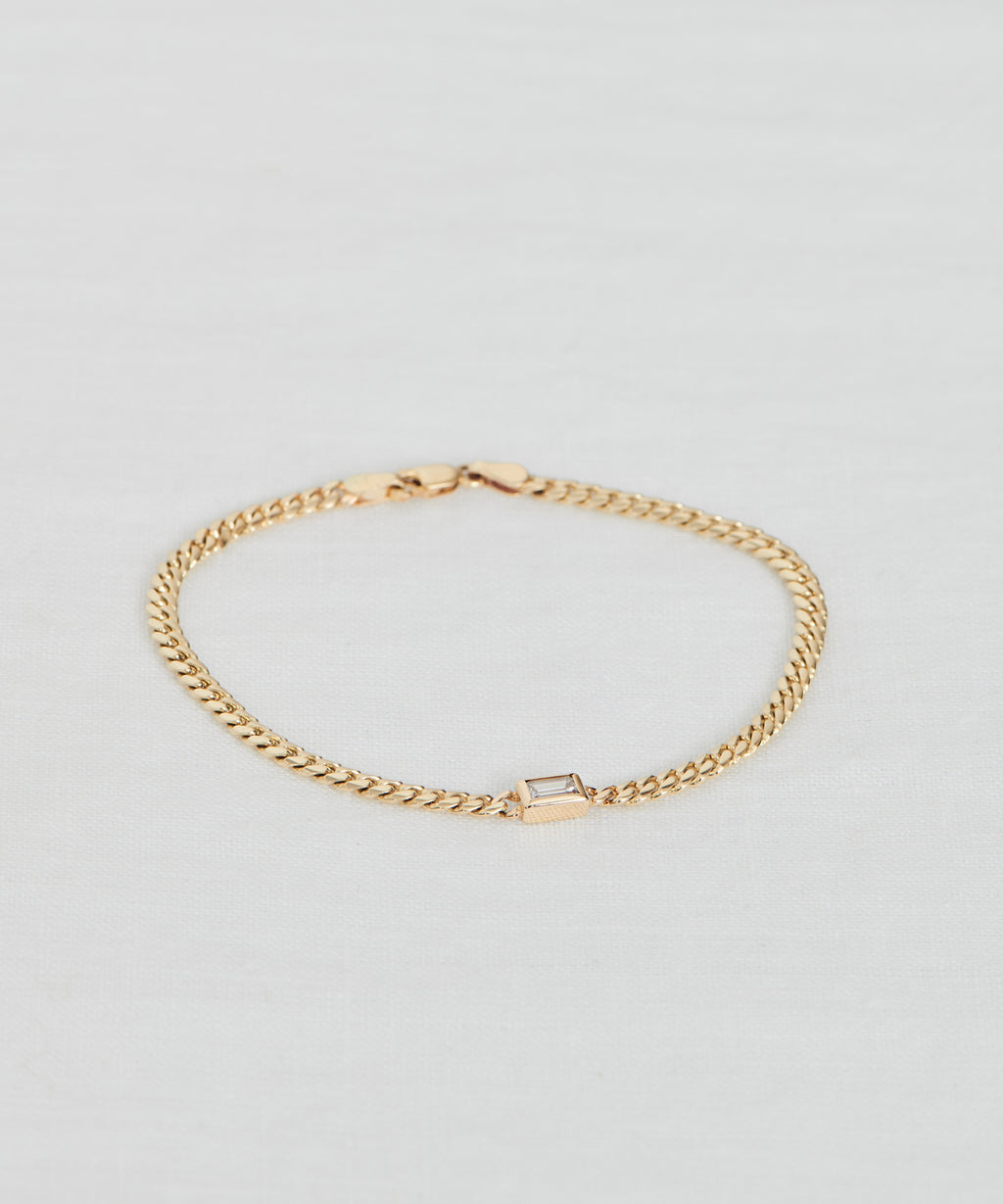 Merit Emerald Cut Bracelet – Jenni Kayne