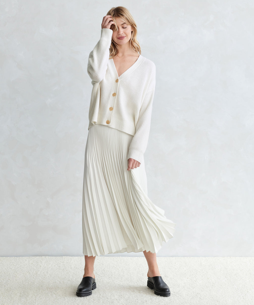 Cropped Cashmere Cocoon Cardigan – Jenni Kayne