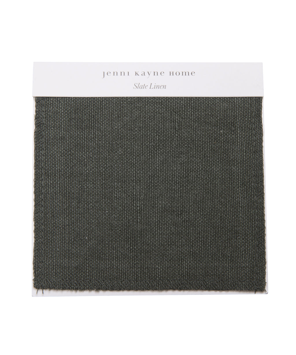 Fabric Swatch Slate Linen – Jenni Kayne